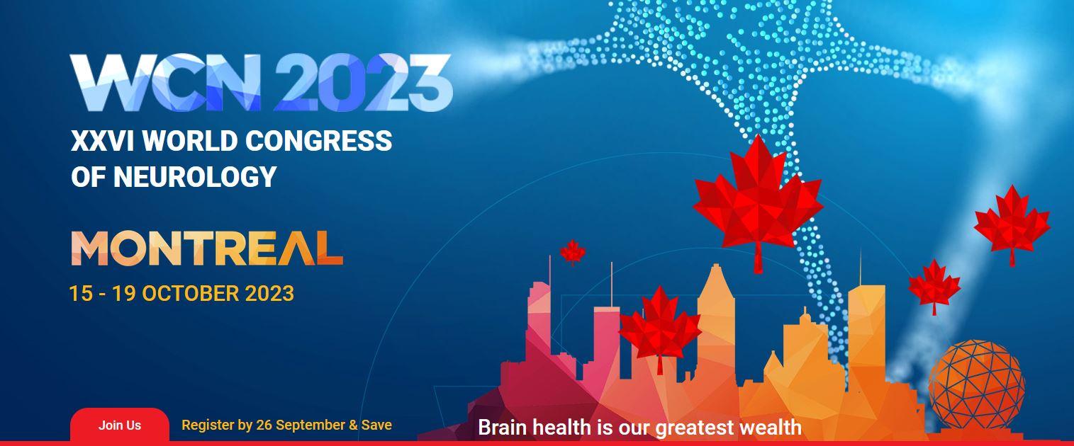 The XXVI World Congress of Neurology (WCN 2023) - European Reference Network