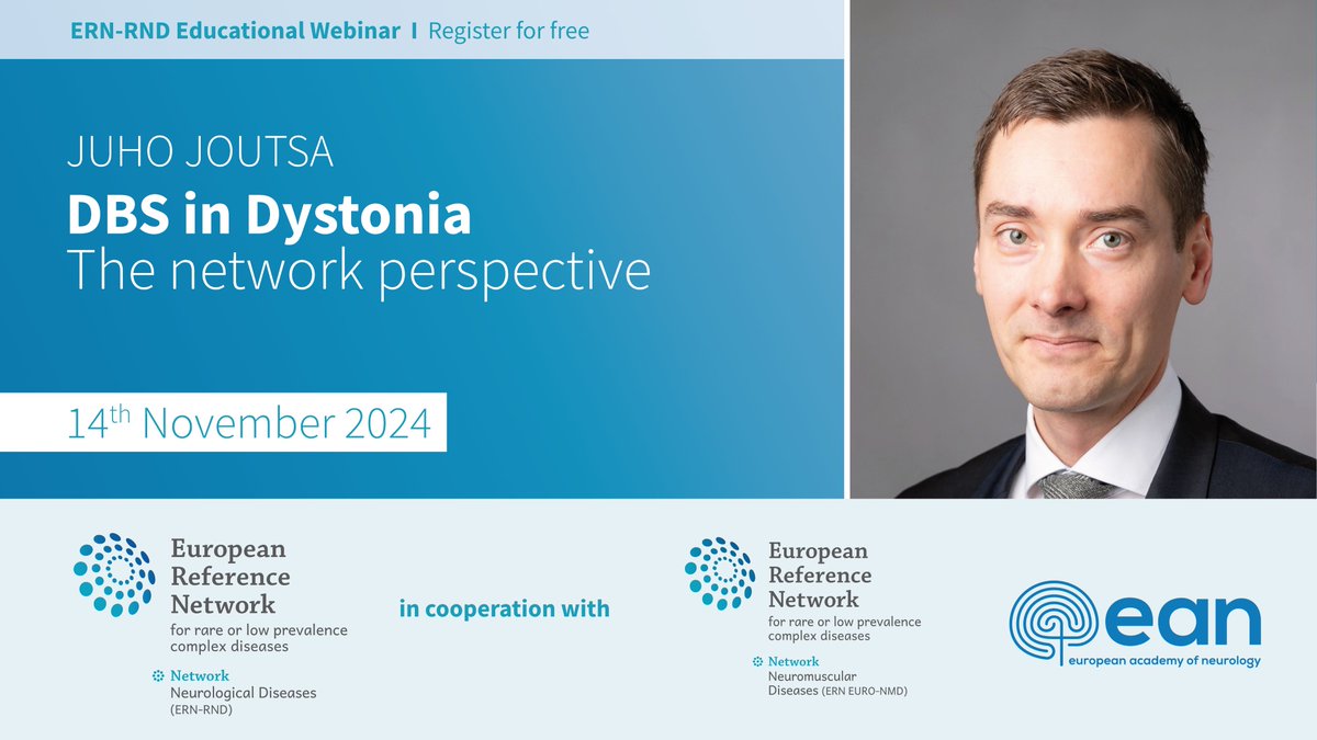 ERN-RND Webinar: "DBS in Dystonia - the network perspective" - European ...