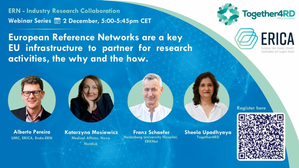 Together for Rare Diseases & ERICA Webinar about ERNs for Industry ...