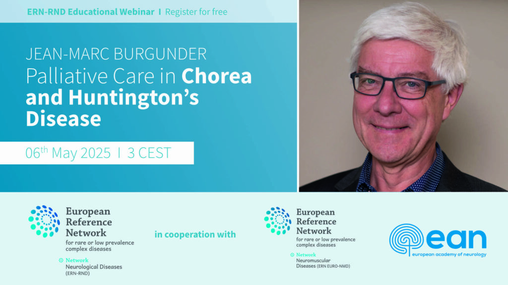 ERN-RND webinar: "Palliative Care in Chorea and Huntington's Disease ...